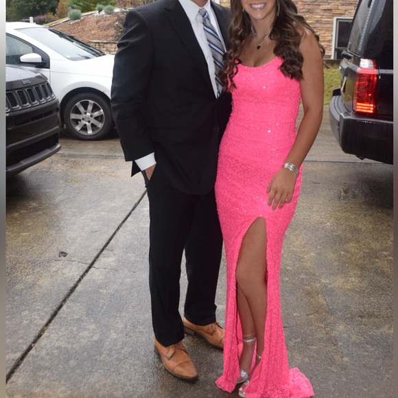 Primavera Couture | Dresses | Bright Pink Primavera Prom Dress | Poshmark